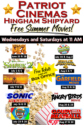PATRIOT CINEMAS | MOVIES AND MOVIE SHOWTIMES