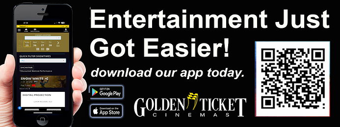 GOLDEN TICKET CINEMAS | BLOOMINGTON, IL - MOVIE SHOWTIMES