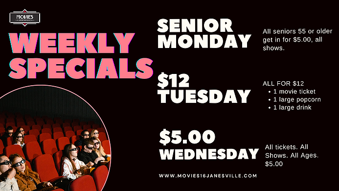 MOVIES JANESVILLE | JANESVILLE, WI - MOVIES, SHOWTIMES, CONCESSIONS ...